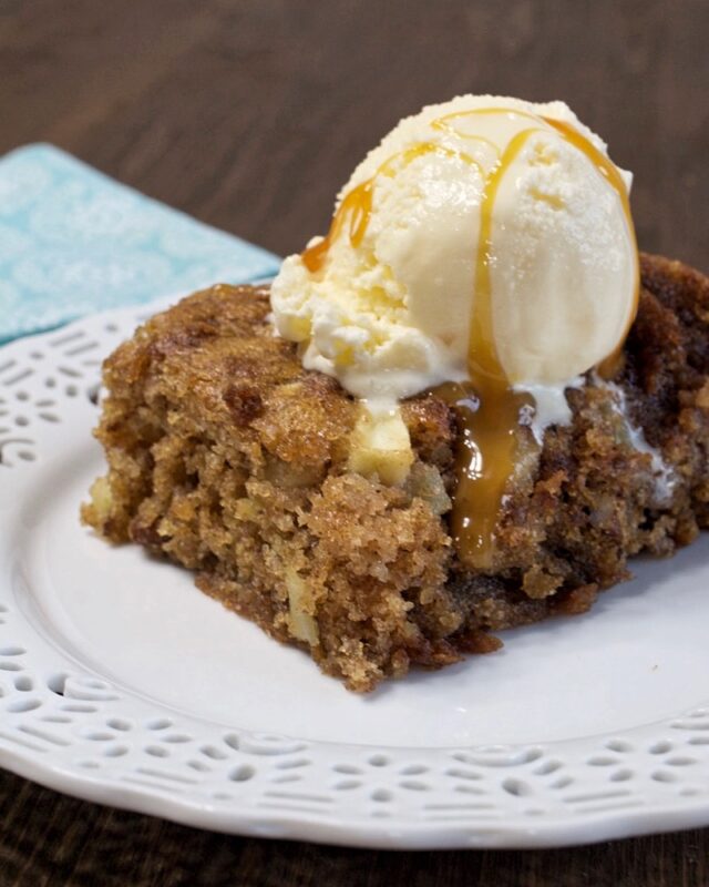 Easy Apple Snack Cake - My Country Table