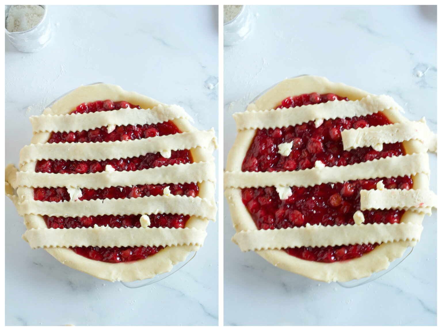 How To Lattice A Pie Crust - My Country Table