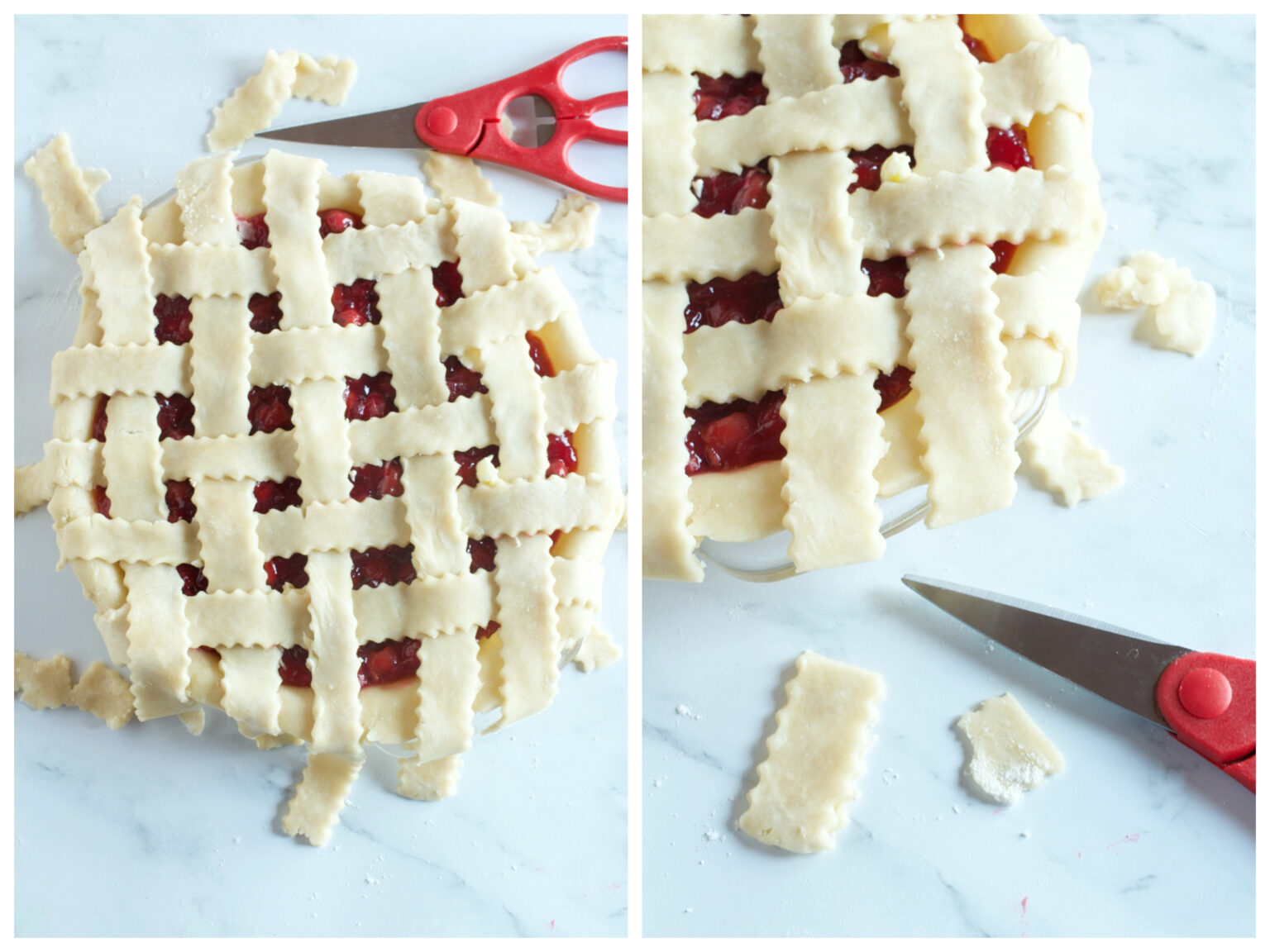 How To Lattice A Pie Crust - My Country Table