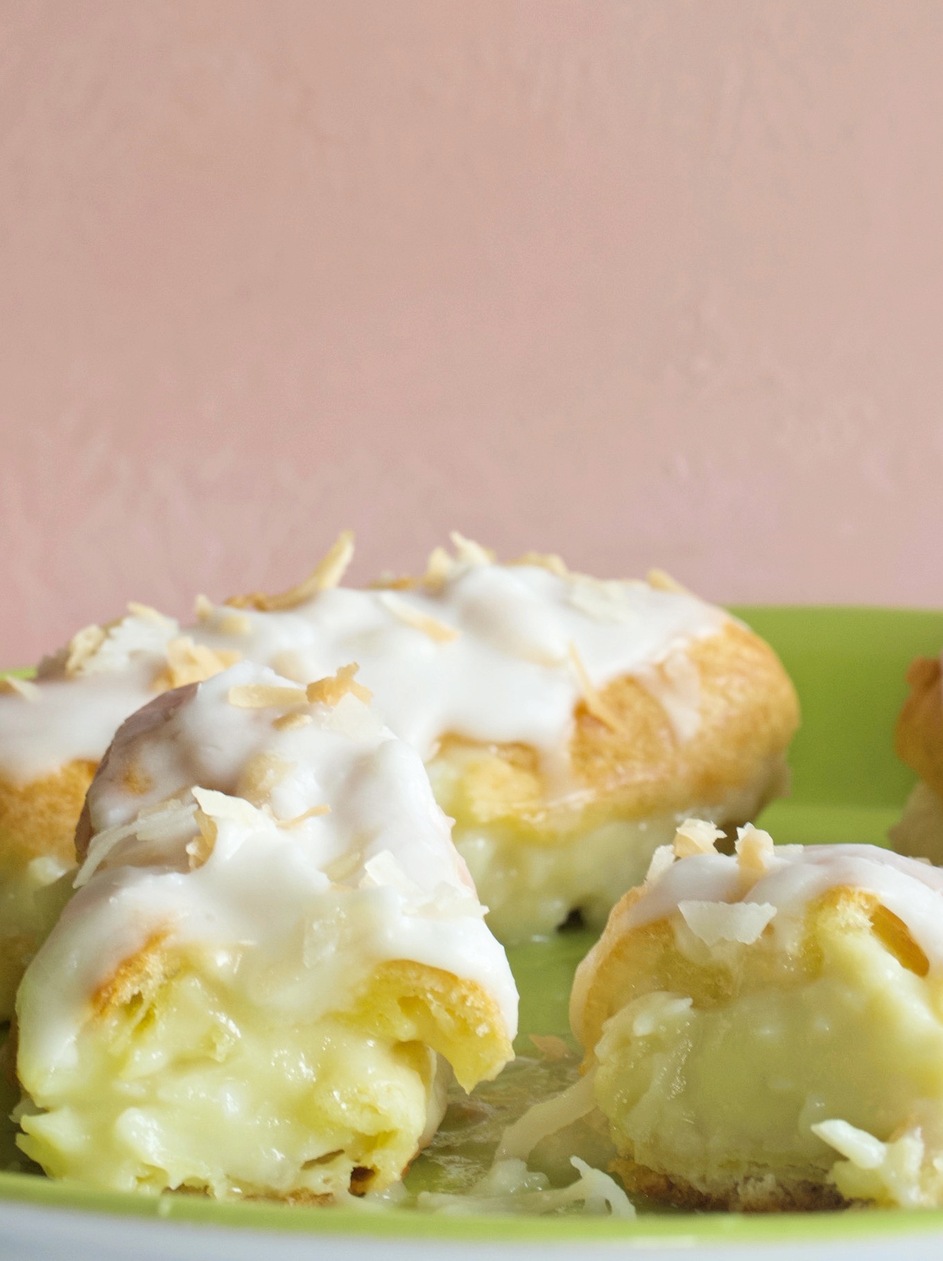 Homemade Coconut Eclairs - My Country Table