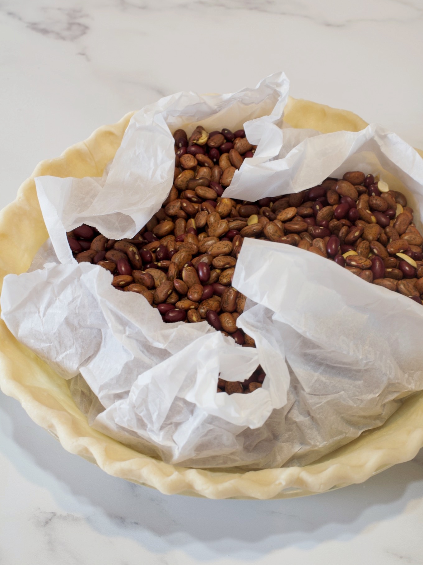 % How To Blind or Par-Bake Pie Shells - My Country Table