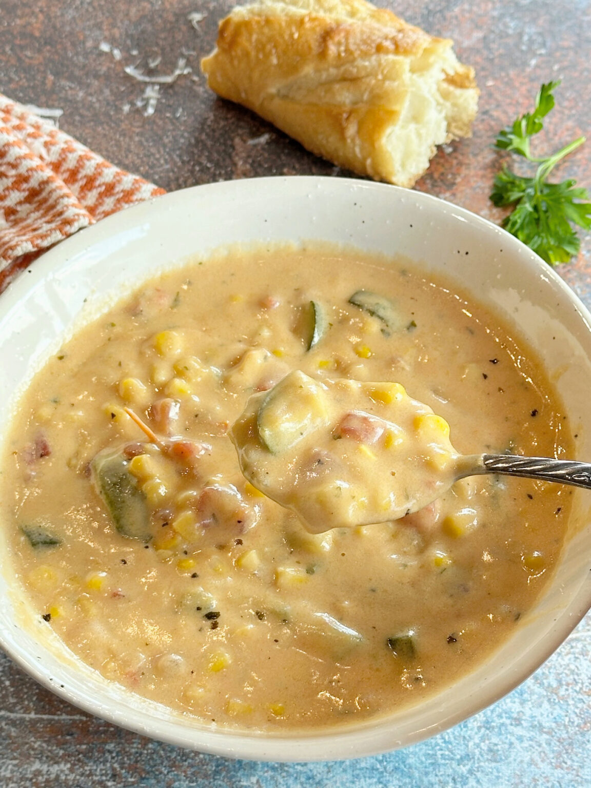 Creamy Vegetable Chowder - My Country Table