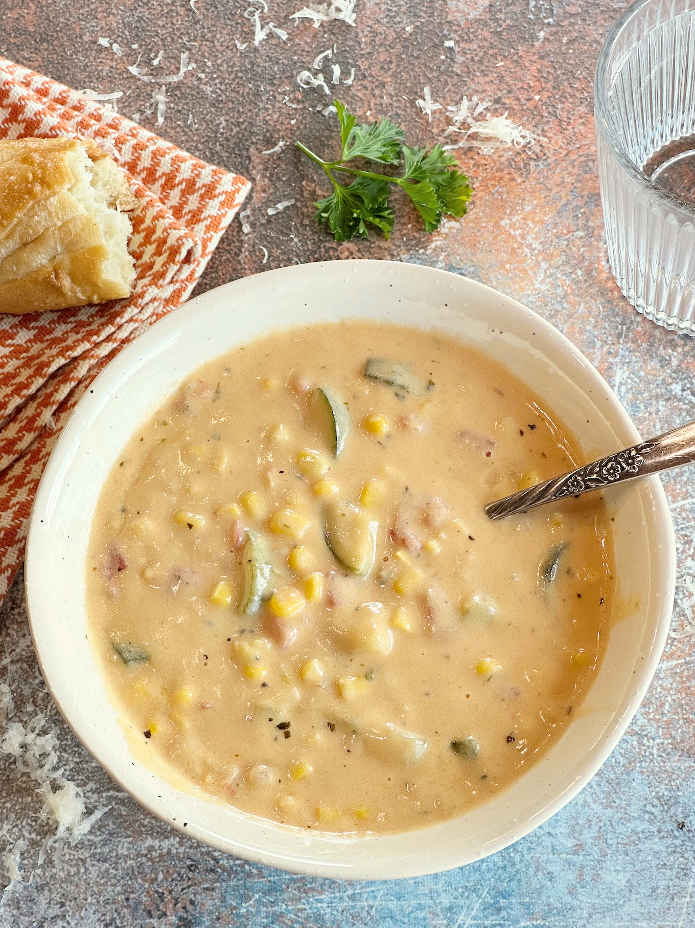 Creamy Vegetable Chowder - My Country Table