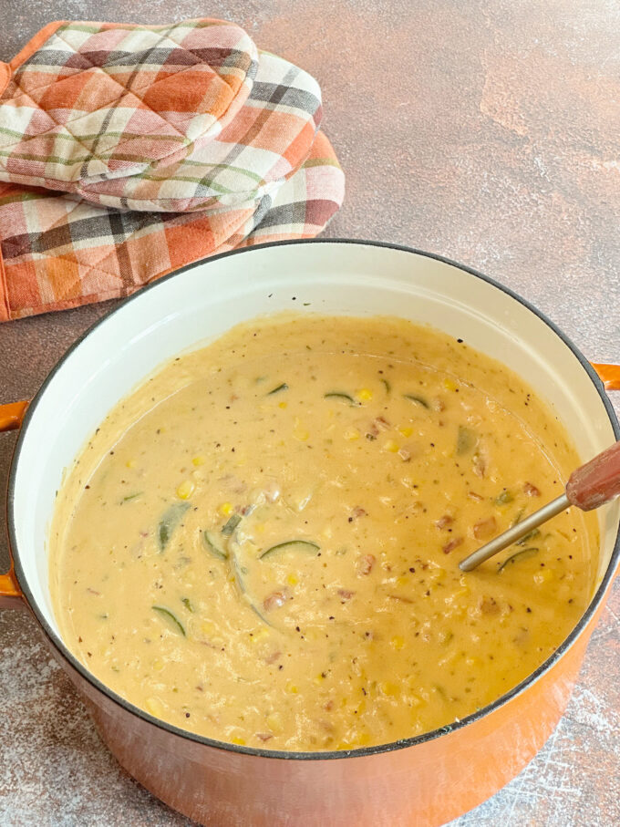 Creamy Vegetable Chowder - My Country Table