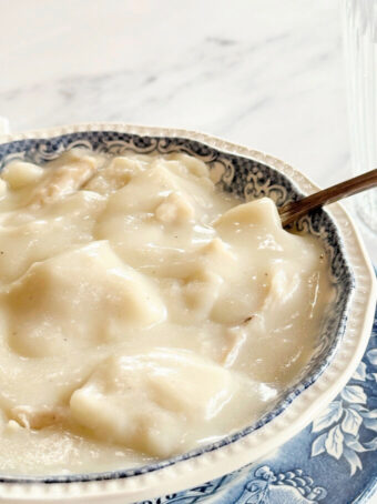 Easy No-Fail Flat Dumplings with Chicken - My Country Table