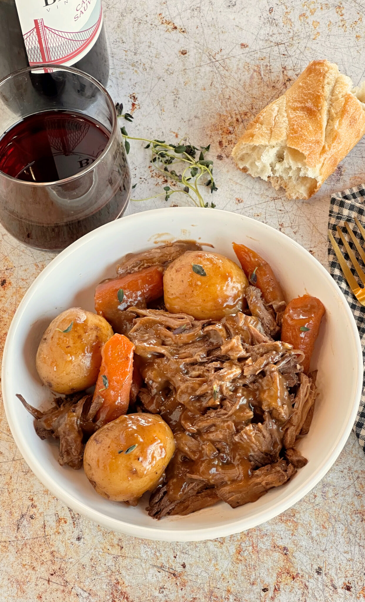 Crockpot Beef Pot Roast - My Country Table